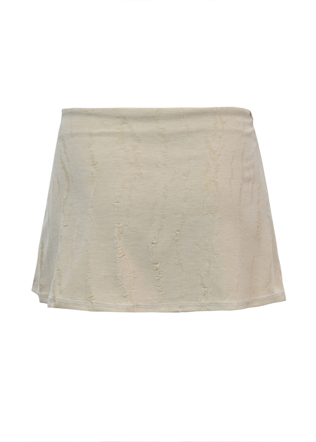 Pollera de lino con tiras TIERRA – Ellui Line